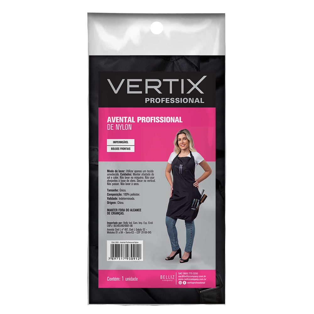Avental Profissional Nylon Vertix - Vertix